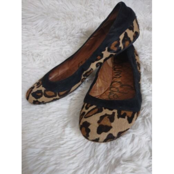 Sam Edelman | Shoes | Sam Edelman Fritz Leather And Calf Hair Ballet ...